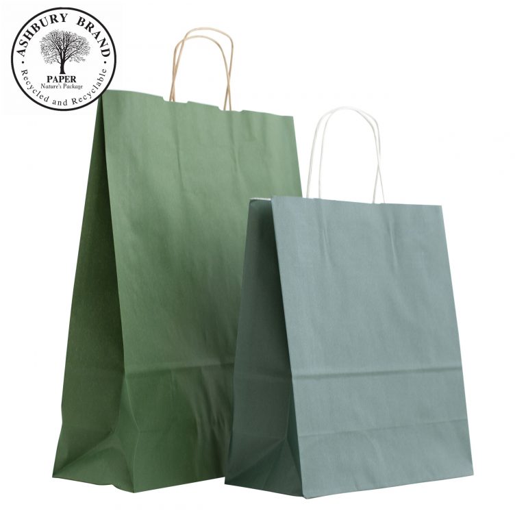 Colourful Flat Counter Bags – Paper Bags Ireland